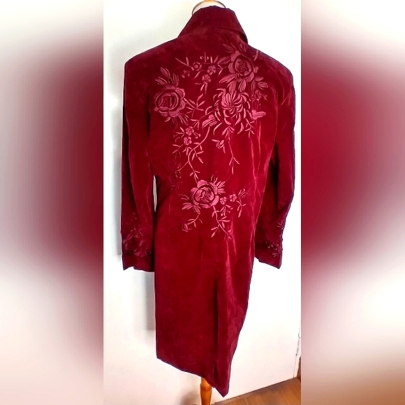 Newport News | Jackets & Coats | Retro Embroidered Lightweight Coat ...
